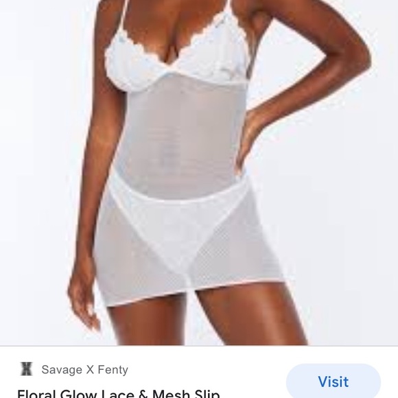Savage X Fenty Intimates And Sleepwear Savage X Fenty Mesh Slip